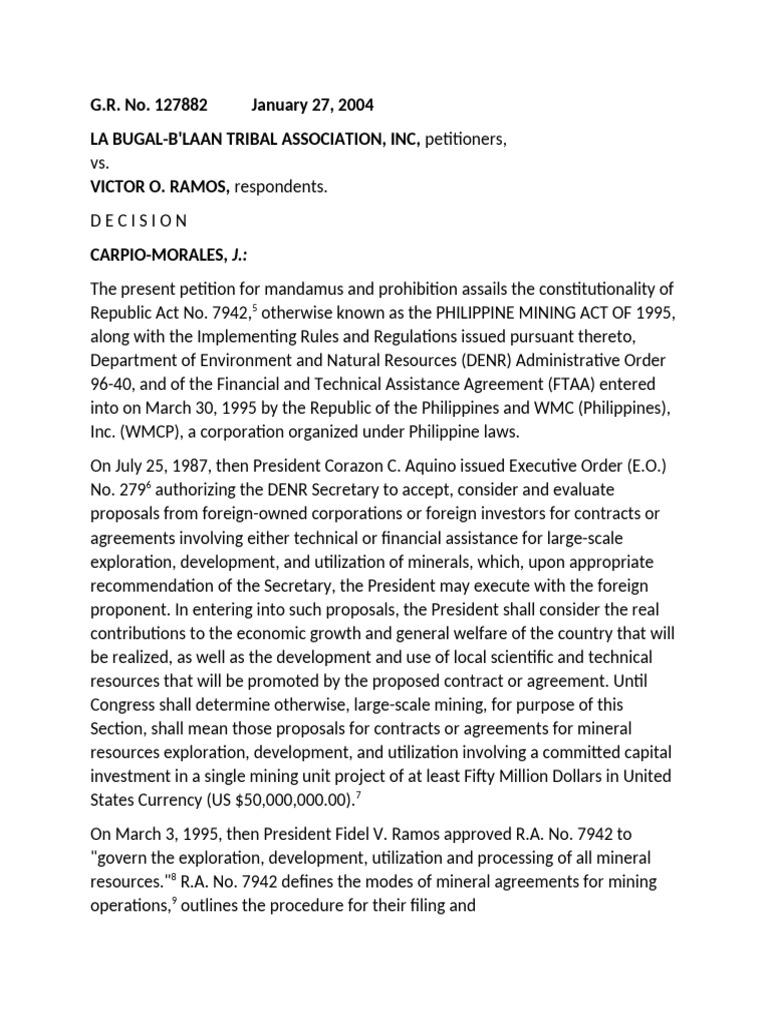 NATRES CASEs | PDF | Standing (Law) | Writ Of Prohibition