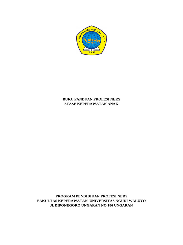 Panduan Stase Keperawatan Anak Ners | PDF
