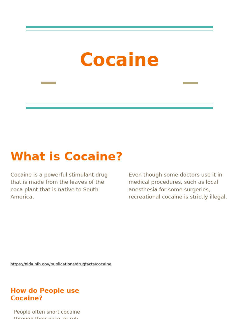 Cocaine | PDF