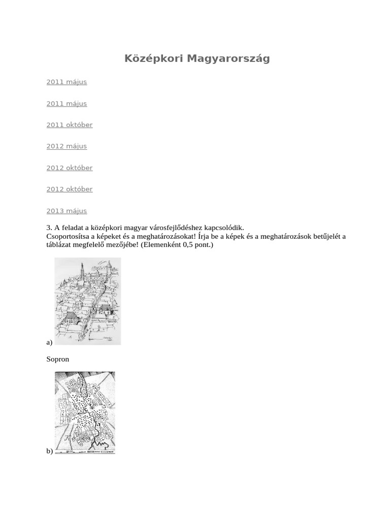 Középkori Magyarország | PDF
