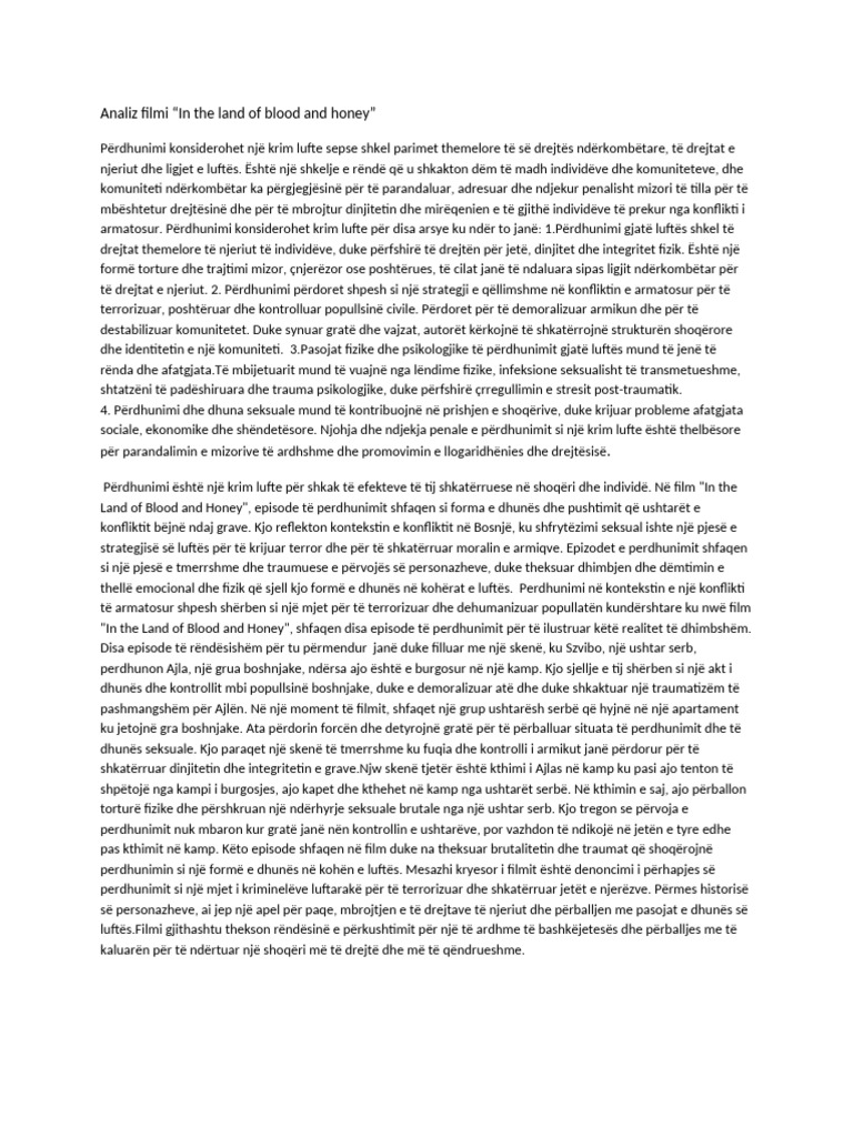 Filmi Analiza | PDF