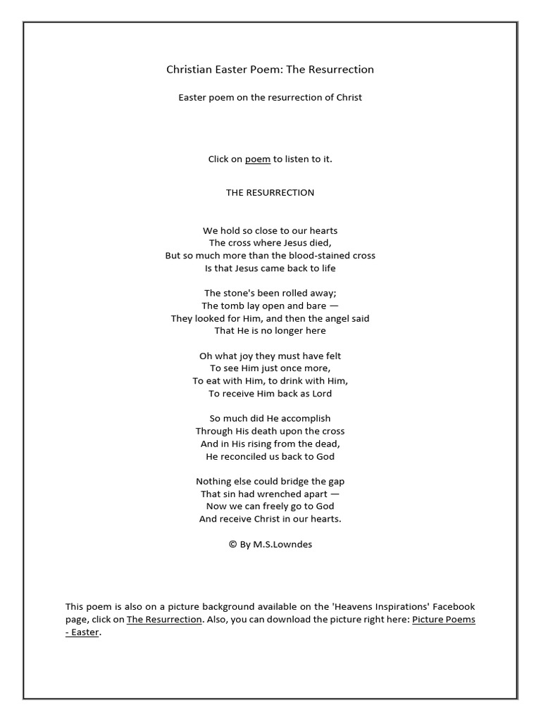 The Resurrection | PDF