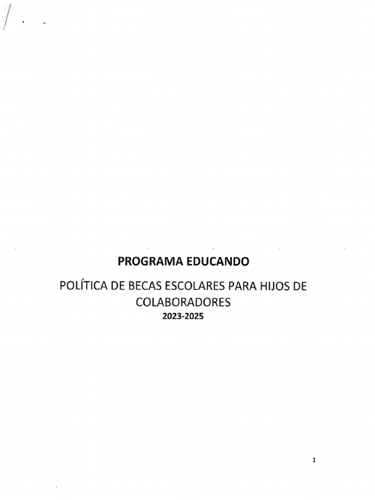 Programa educando | PDF