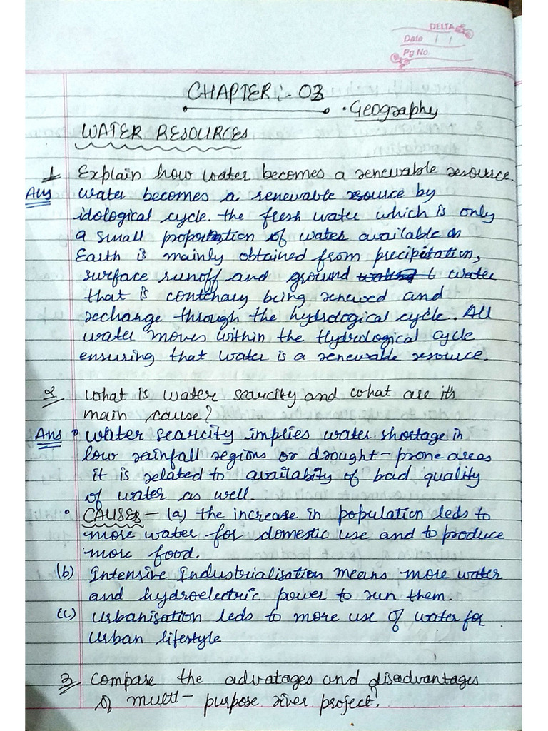 Geography Chapter 3 | PDF