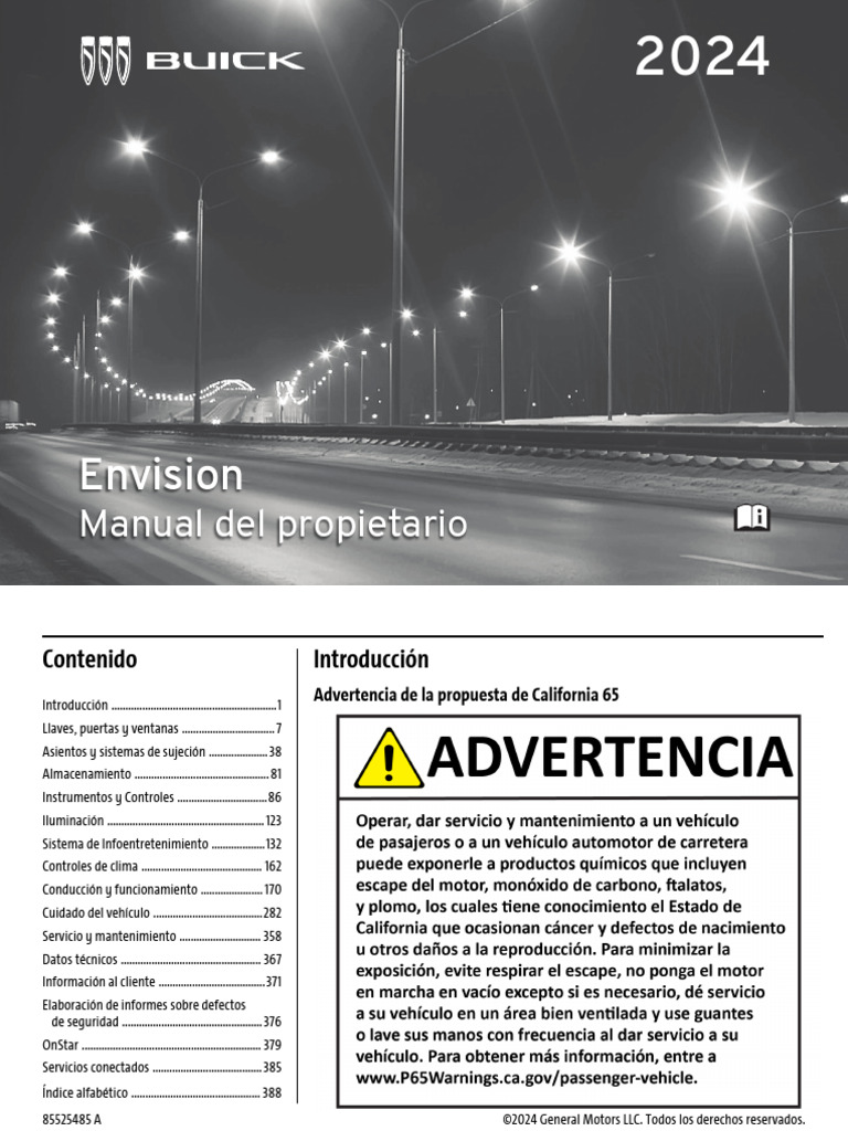 24_BUI_Envision_OM_es_MX_U_MX_85525485A_2024MAY21 | PDF | Arranque ...