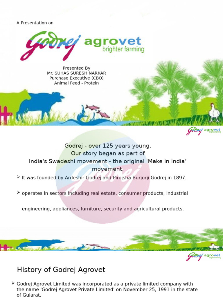 Godrej Agrovet: Overview & Growth Insights | PDF | Domesticated Animals ...