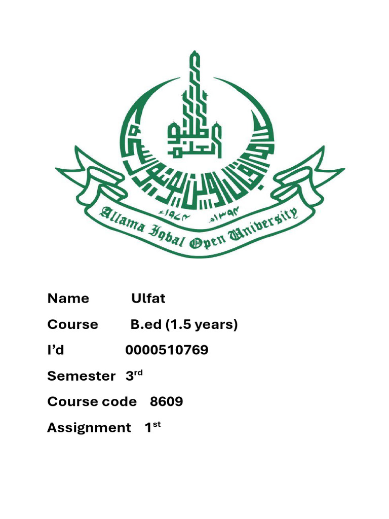 8609 1st assignment. (1) | PDF | Knowledge | Pragmatism