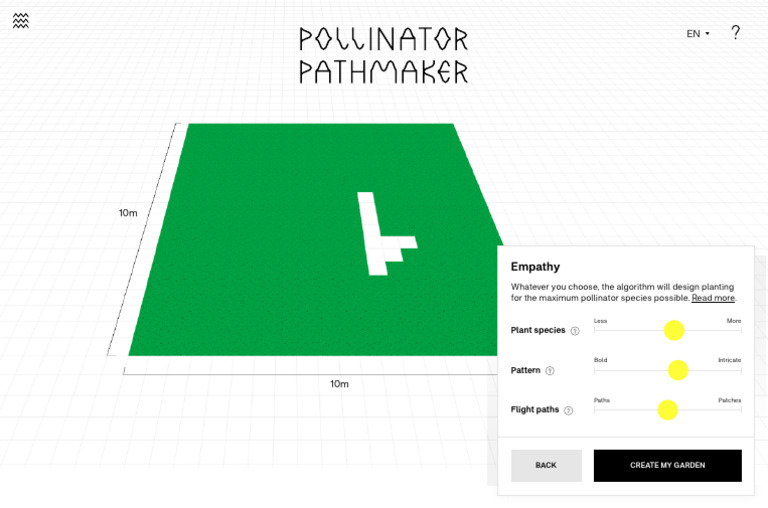 Create My Garden - Pollinator Pathmaker | PDF