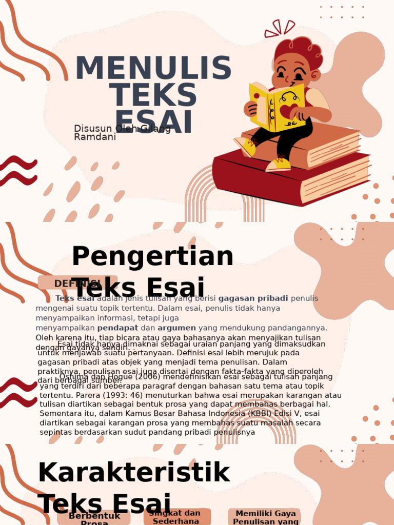 Menulis Teks Essai-1 | PDF