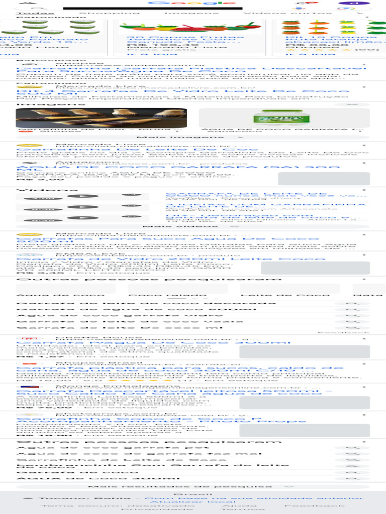 Garrafinha Formato de Coco - Pesquisa Google | PDF