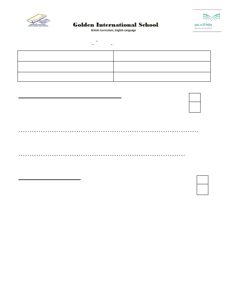 Final Test Form (2) English Lit - Second Term - 2024 - 2025 | PDF