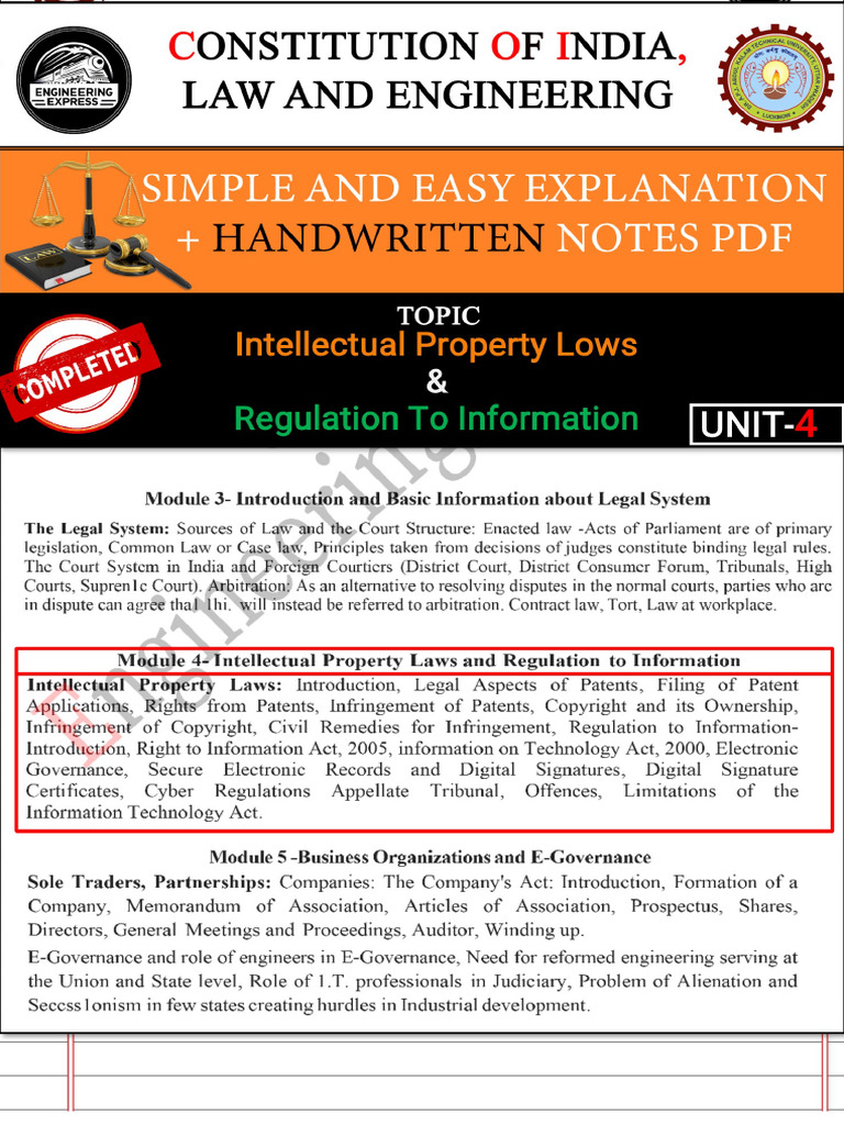 COI UNIT-4 by Engineering Express | PDF