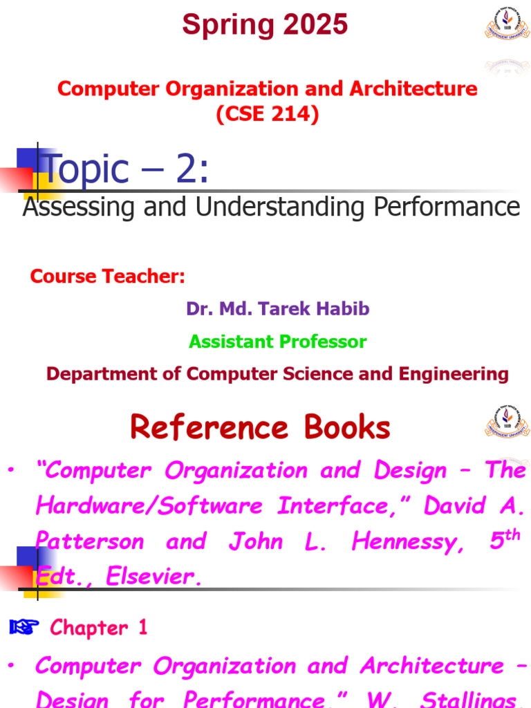 Module 2 [26-10-2024] | PDF | Central Processing Unit | Benchmark ...