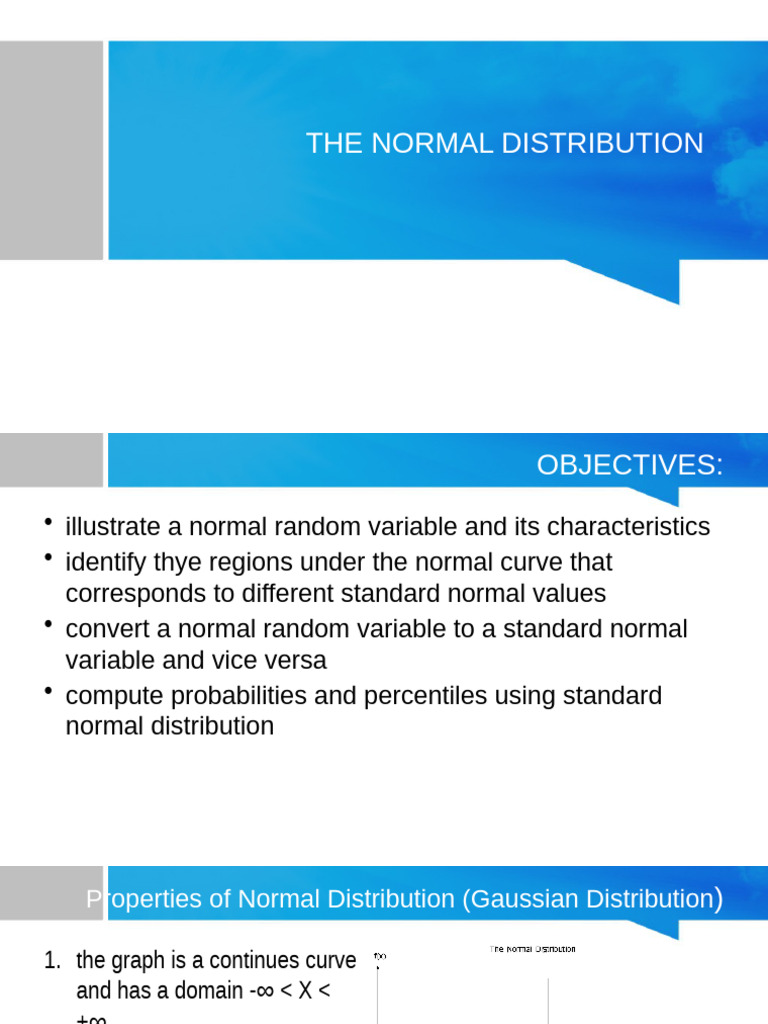 The Normal Distribution | PDF | Standard Score | Normal Distribution