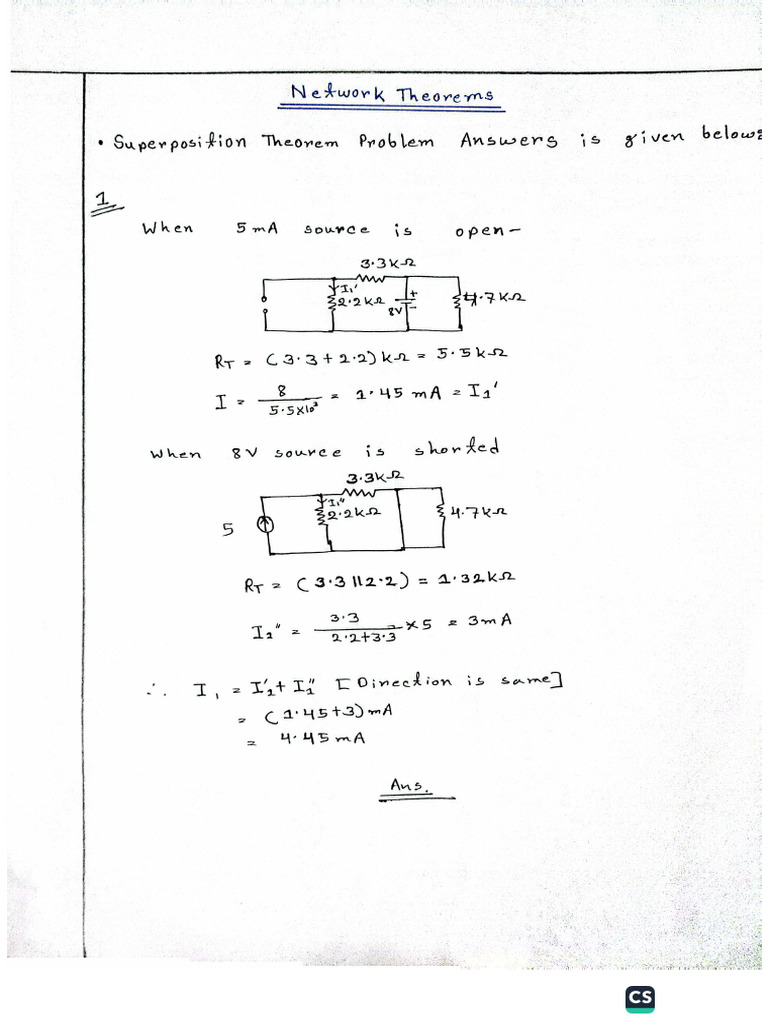 Circuit Assignment Solution For Final | PDF