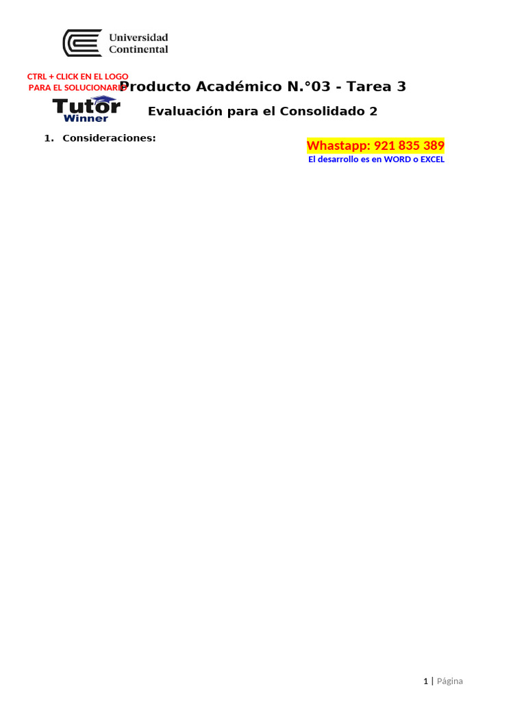 TW Gestion Logistica Pa3 Tarea - Proyecto | PDF | Logística