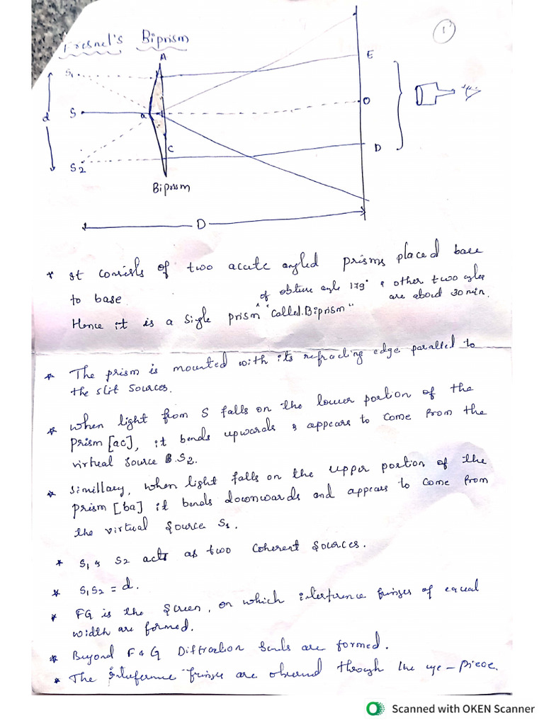 Interference by Division of Amplitude | PDF