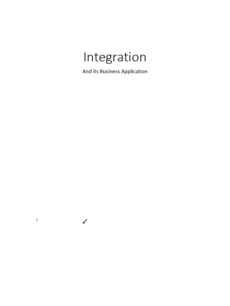 Lec_1_Integration | PDF Lec_1_Integration | PDF