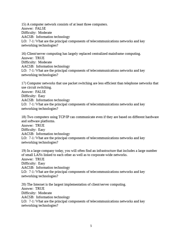 Bank 5 | PDF