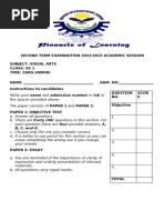 Pretest Criteria for Drawing Skills | PDF