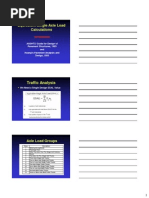 Example of ESAL Calculation Table | PDF | Truck | Transportation ...