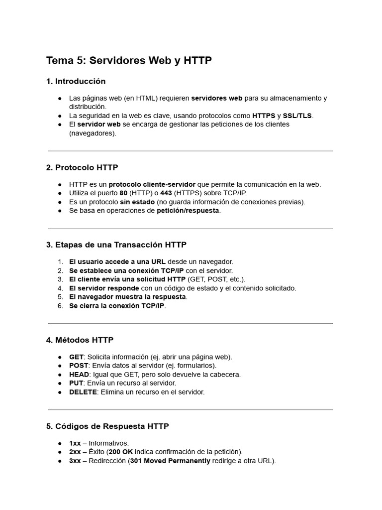 Tema 5_ | PDF | Redes | Internet y web