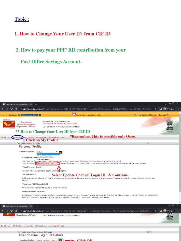Set User & Contribute | PDF