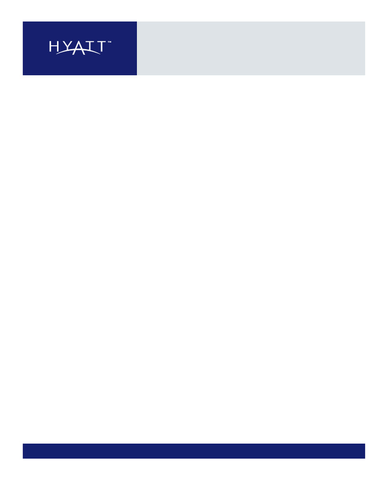 Hyatt Award Redemption Worksheet Guide | PDF