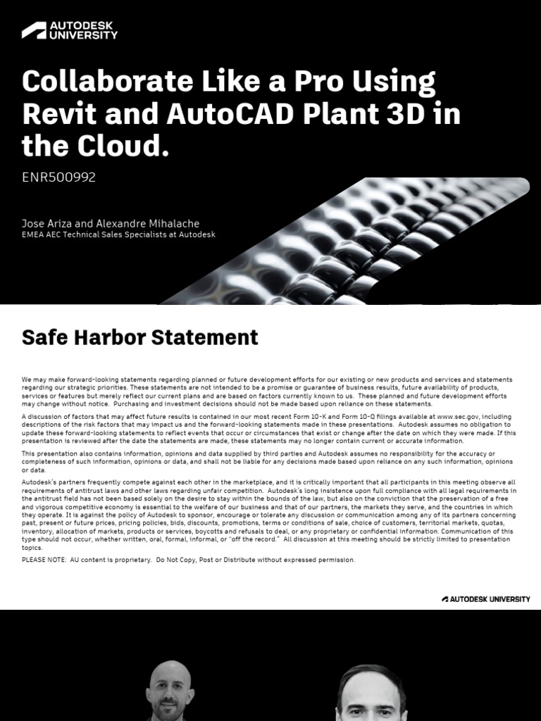 Collaborate Like A Pro Using Revit and AutoCAD Plant 3D in The Cloud ...