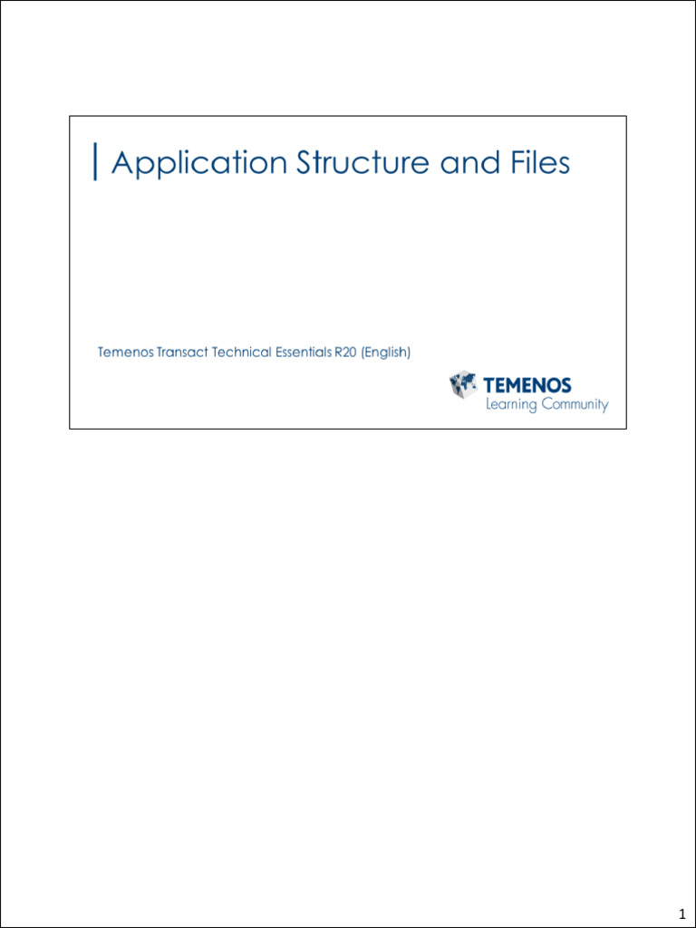 Lesson 3 Application Structures And Files Pdf Computer File Databases 6106