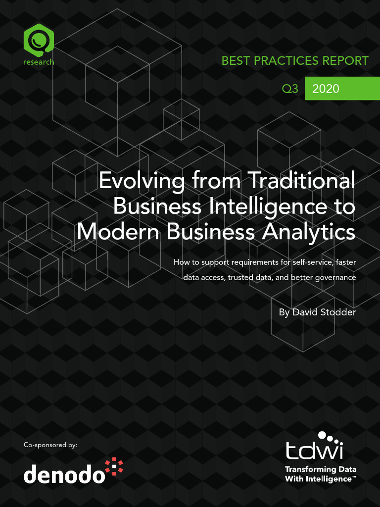 tdwi_bpreport_q320_cust-denodo_web_1 | PDF | Business Intelligence | Analytics