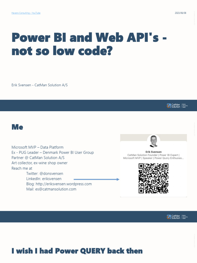 Connect Api To Power Query Not So Low Code Pdf Web 20 Internet