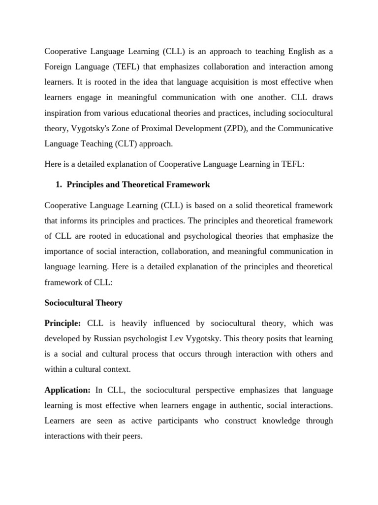 10. CLL | PDF | Constructivism (Philosophy Of Education) | Learning