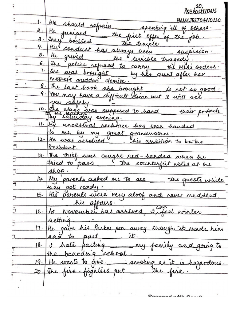 ISC Phrasal Verbs and Transf - 20250125173611 | PDF