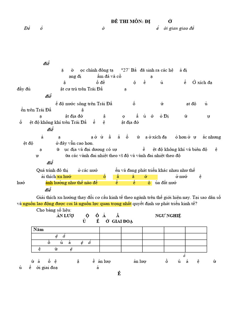 Cau Hoi - DL10 - Ngay 16-1-2025 | PDF
