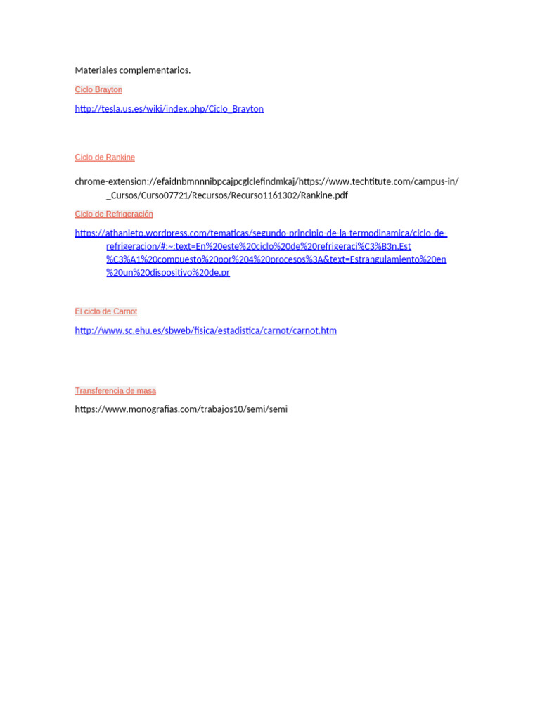 Materiales Complementarios | PDF