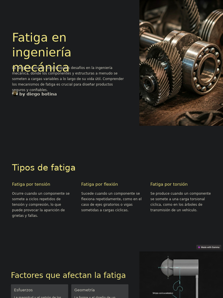 Fatiga en Ingenieria Mecanica | PDF | Fatiga (material) | Resistencia ...