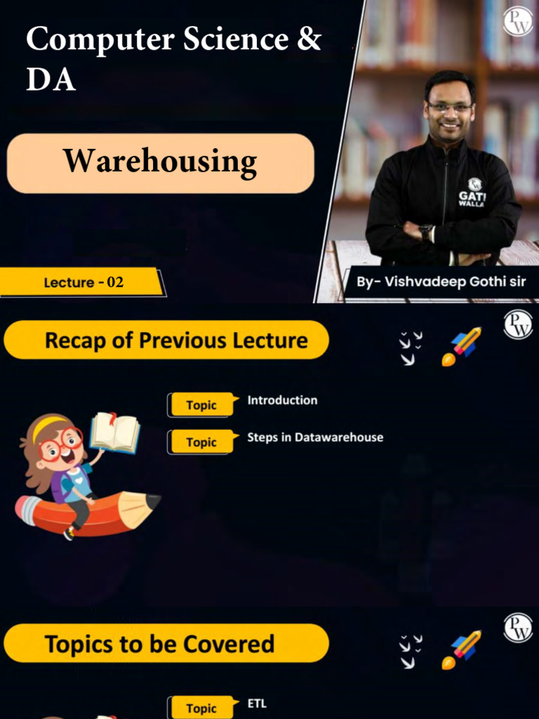 Warehousing 02 - Class Notes | PDF