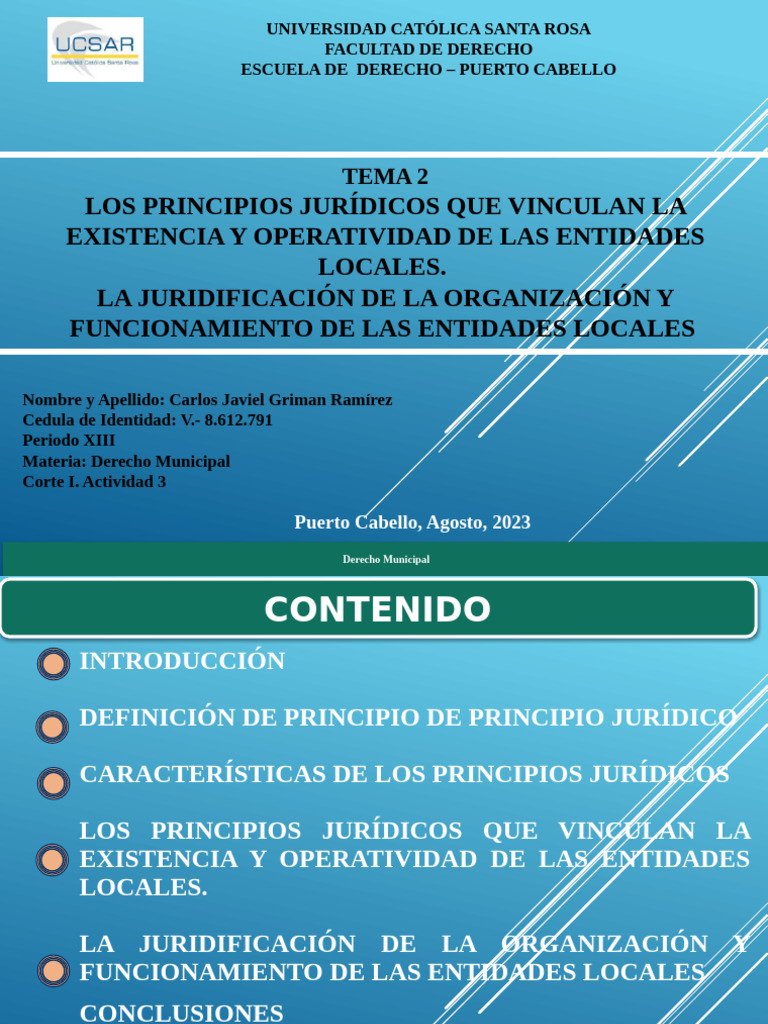 Exposición Act 3 Corte I DM Tema 2 | PDF | Gobierno local | Alcalde