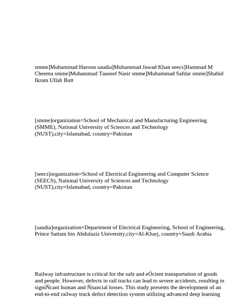 Elsarticle Template Num | PDF | Image Segmentation | Rail Transport