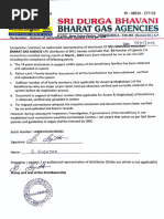 LPG Connection Deprivation Declaration Form | PDF | Liquefied Petroleum ...