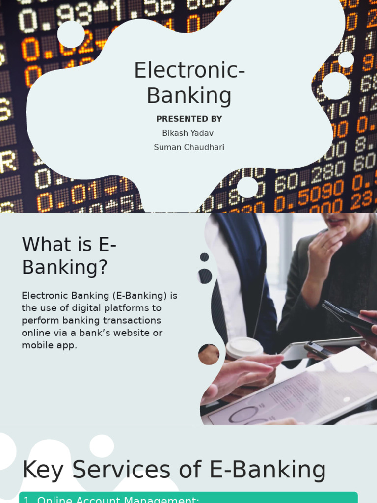 Electronic Banking | PDF