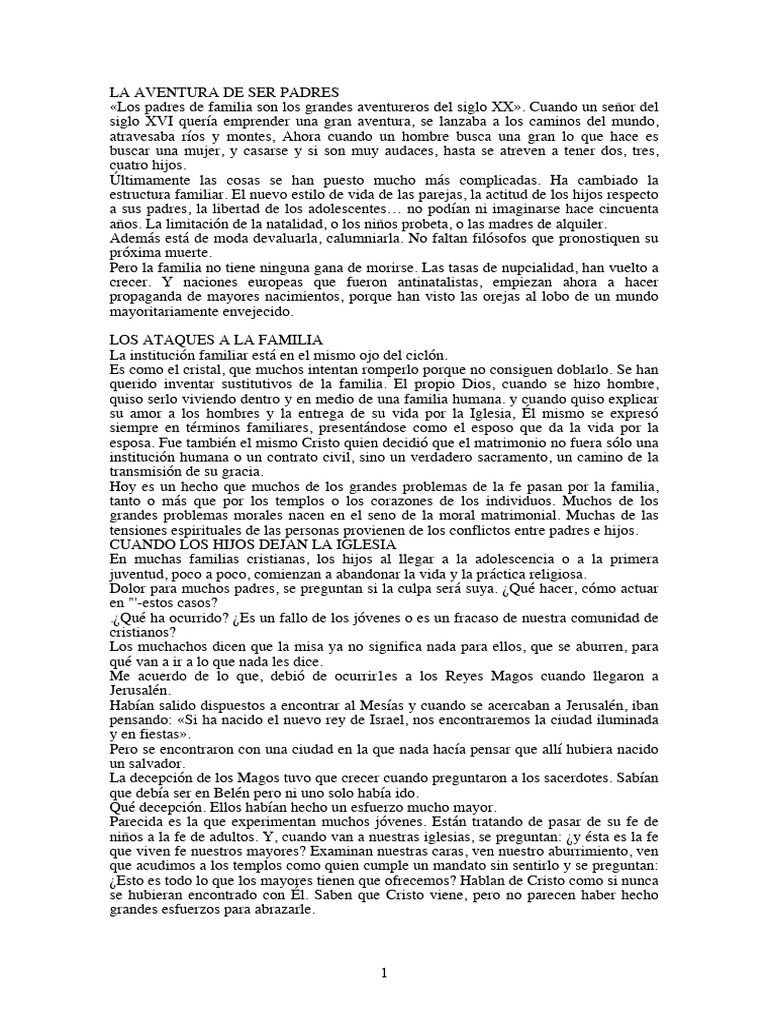 Martin Descalzo - Para mi la vida es Cristo | PDF | Iglesia Católica ...