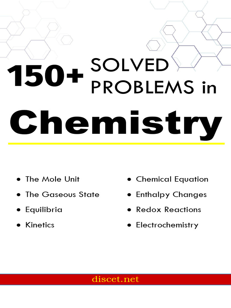 150+ Solved Chemistry Problems | PDF | Mole (Unit) | Redox