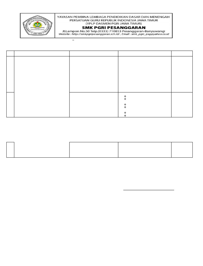 Kisi - Kisi Ujian Praktek Pjok Kelas Xii | PDF