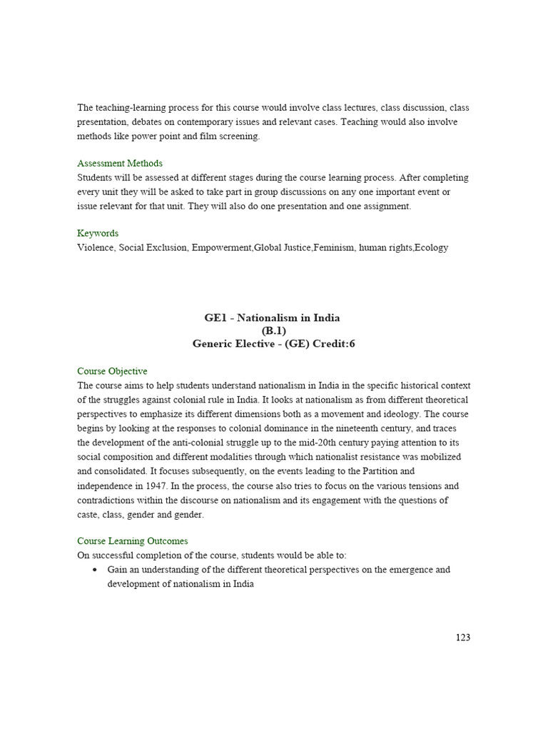 Ge 2 | PDF | Mahatma Gandhi | Nationalism