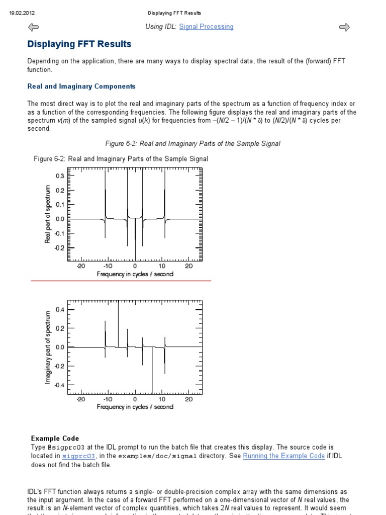 Displaying FFT Results - ImgAndReal | PDF | Spectral Density | Complex ...