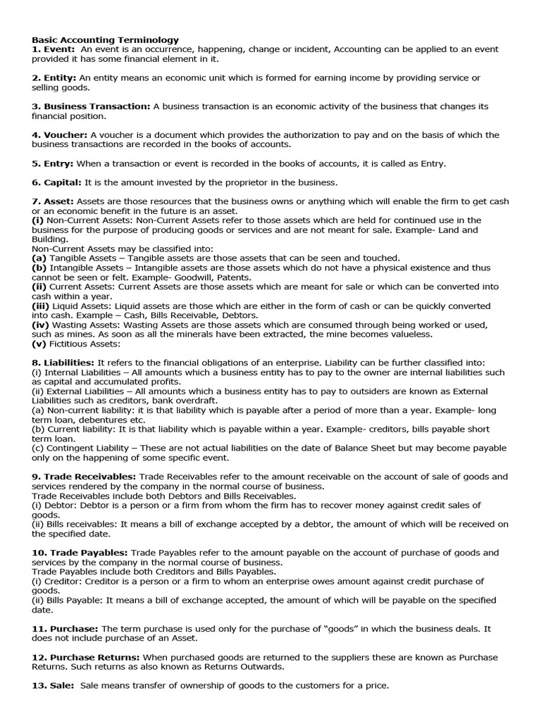 Accounts Theory (1) | PDF | Debits And Credits | Business