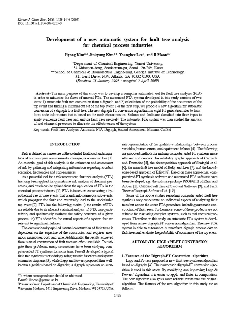 Automated Fault Tree Analysis System | PDF | Risk