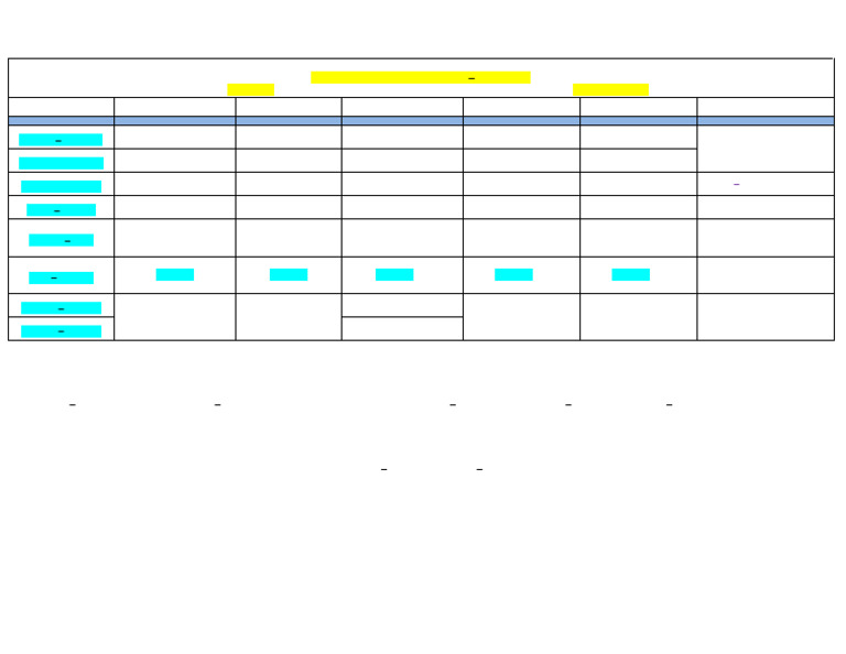 1 - Fycs Timetable - 2024-2025 - Sem 2 - Fixed Timetable - Term Ii ...